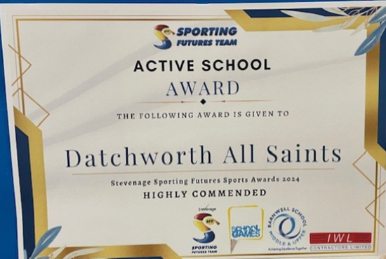 All Saints C of E (VA) Primary School - Active School Award